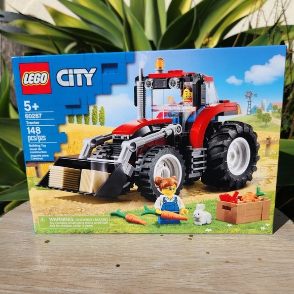 Lego | Toys | New Lego City Tractor 6287 Building Toy Set 48 Pieces ...